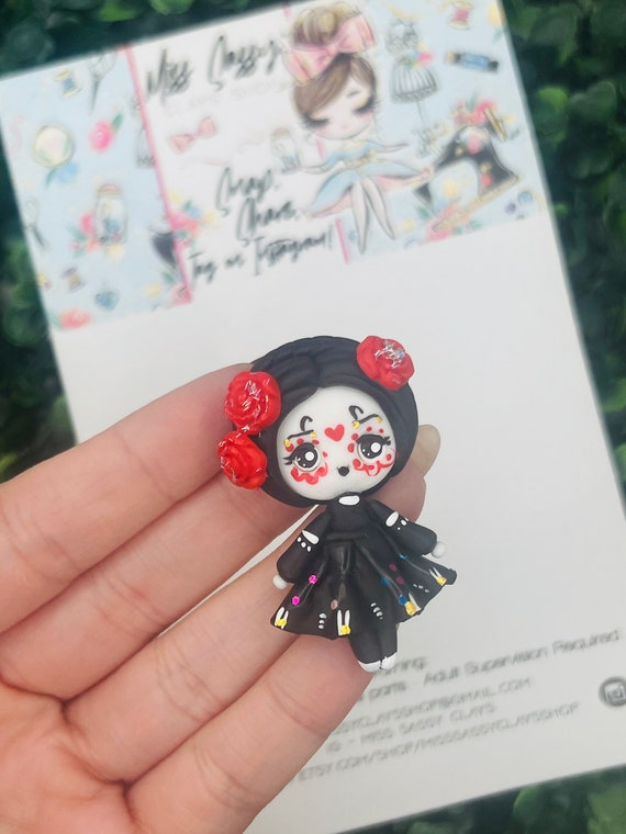 Halloween Scary Horror Character Day of Dead Clay Clays for - Etsy