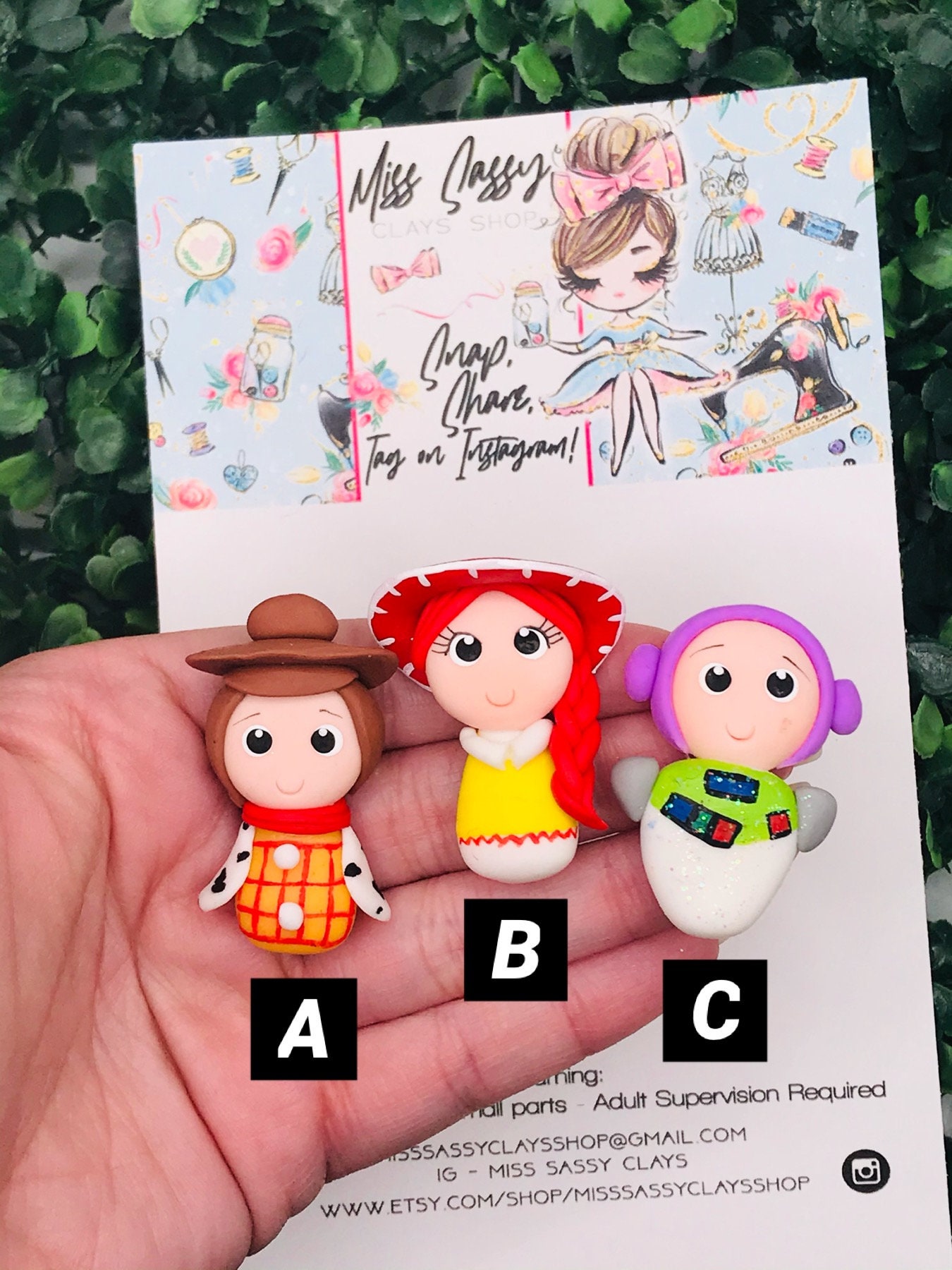 Toy Movie Bow Clay Center Clay Bow Center Polymer Clay Clays for Bows ...