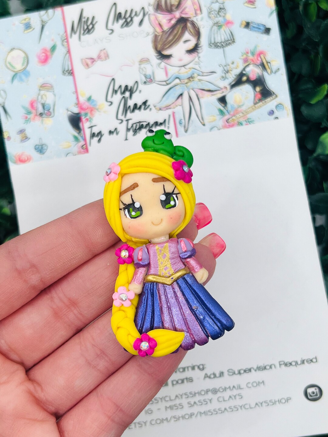 Princess Clay Clays for Bows Crafts Centros De Lazos Bow - Etsy