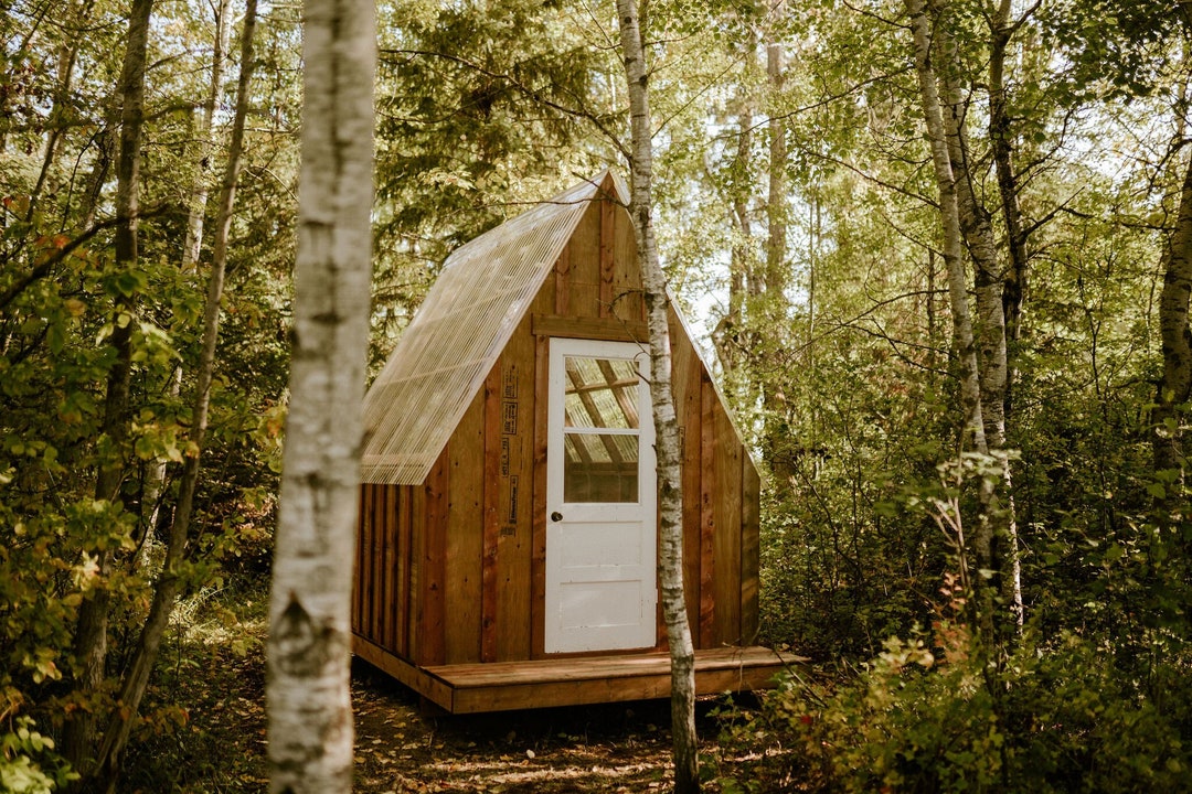 Elm - 8' X 10' DIY Bunkhouse Building Guide - Etsy