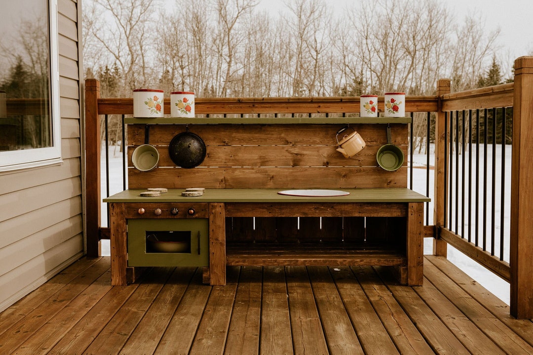 Hazel - Kids Mud Kitchen DIY Building Guide - Etsy Australia