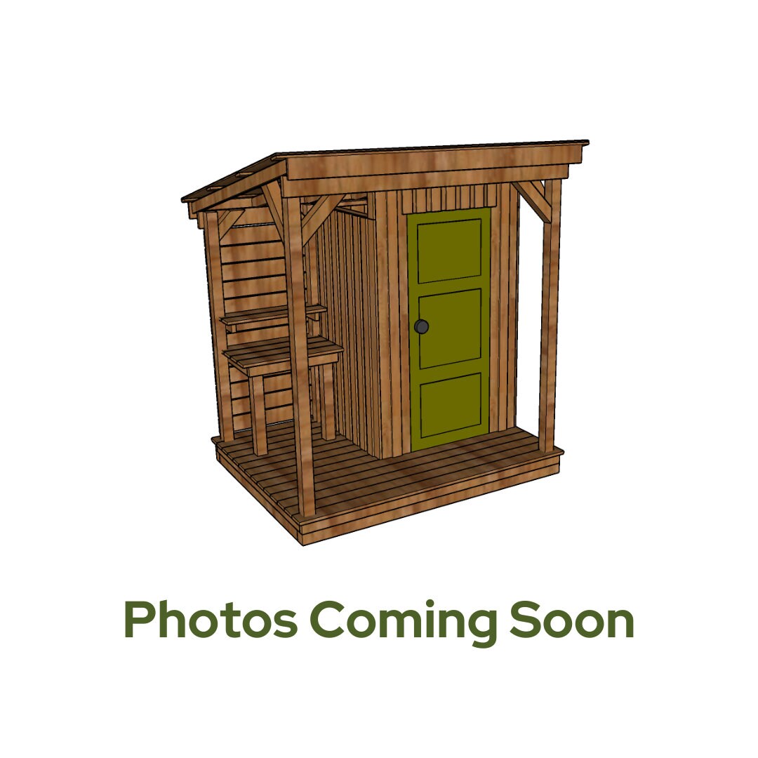 Jack Pine 6 X 8 Off Grid Outhouse Building Guide Etsy