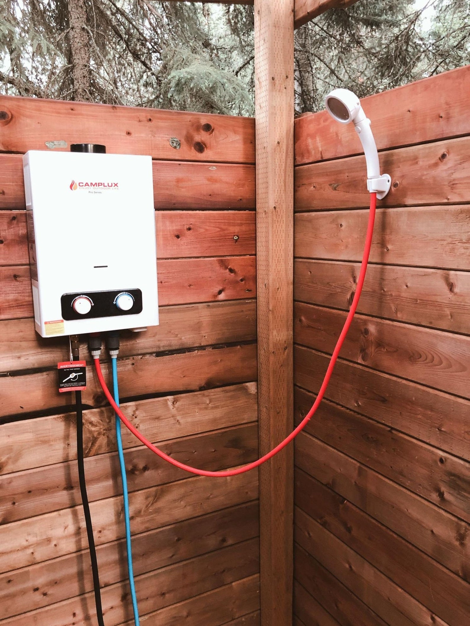 Cedar 4 X 6 Off-grid Outdoor Shower House Building Guide - Etsy Canada