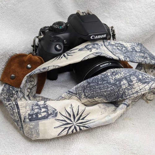 Japanese Wave Camera Strap Stylized Wave Camera Strap - Etsy