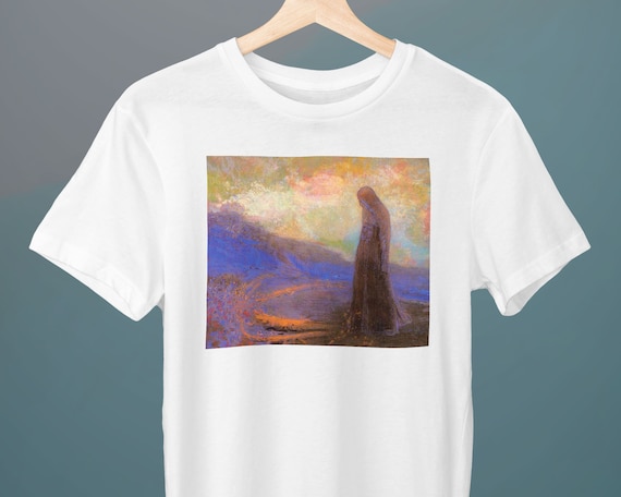 Reflection Odilon Redon Painting Unisex T-shirt Art - Etsy