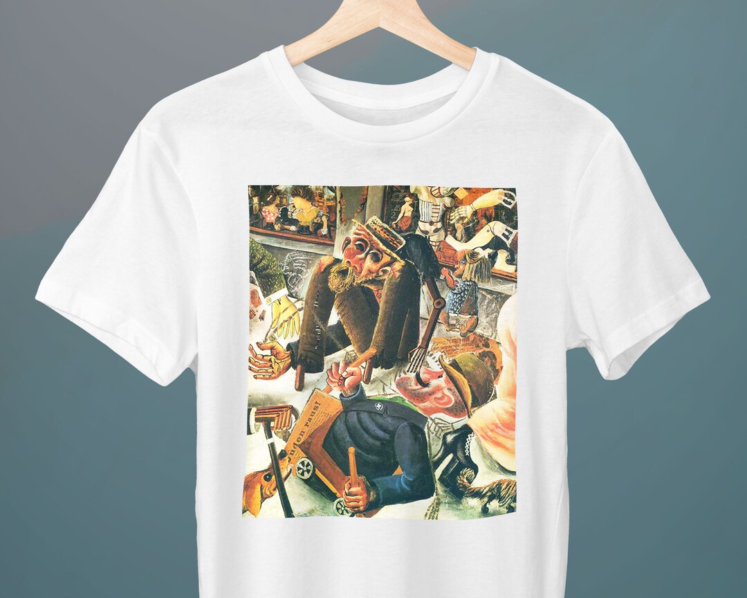 Prager Street, Otto Dix Painting, Unisex T-shirt, Art T-shirt, Gift for ...