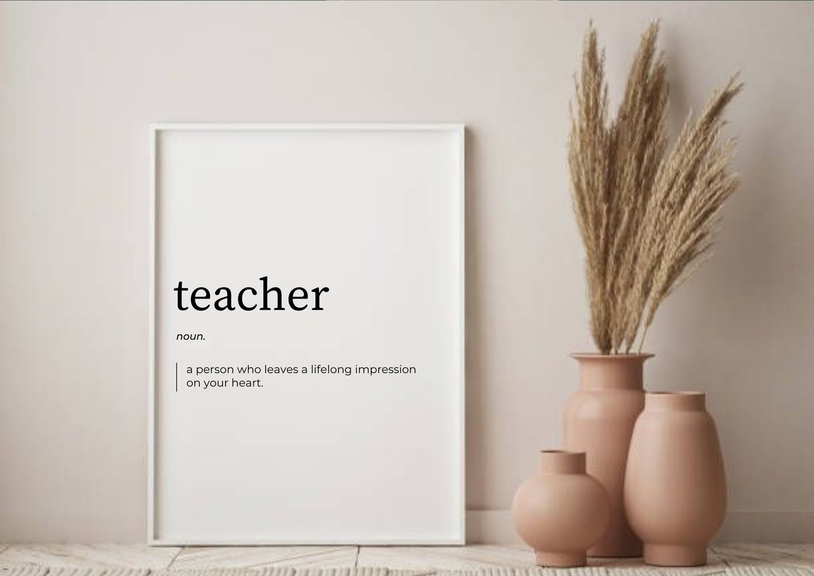 Teacher Gift, Teacher Definition, Teacher Definition Poster, Teacher ...