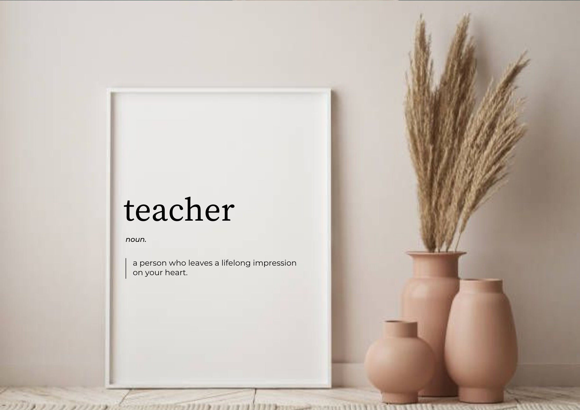 Teacher Gift, Teacher Definition, Teacher Definition Poster, Teacher ...