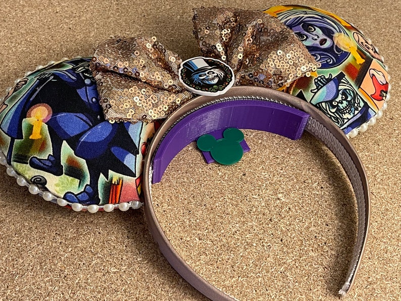 Decorated Mickey Ear Wall Displays Choose Any Color Scheme - Etsy