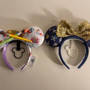 Mickey Ear Wall Displays 5 and 10 Packs - Etsy