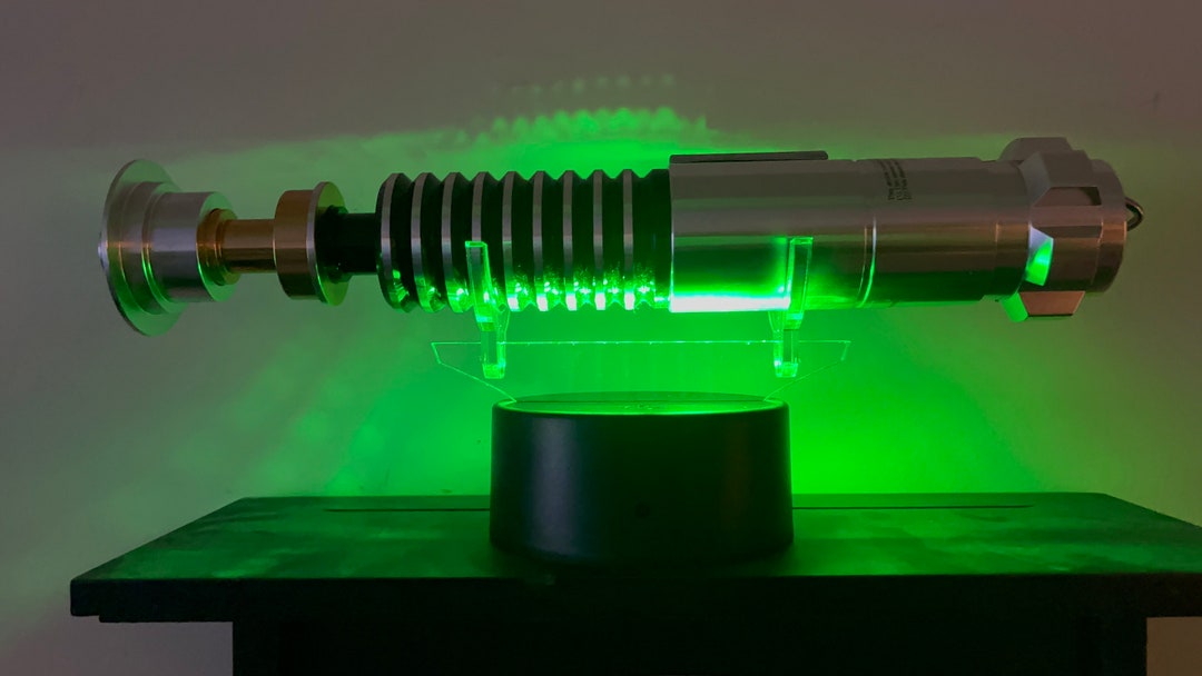Lightsaber Horizontal Hilt Display Multicolor Led Remote Controlled ...
