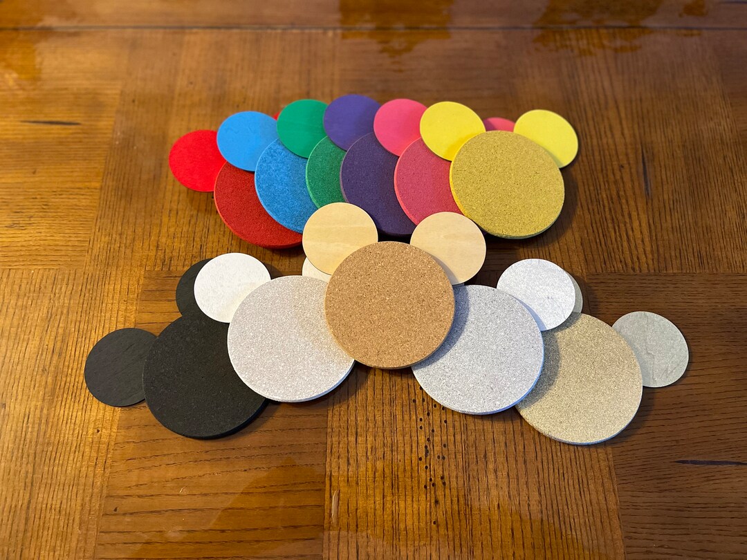 Mickey Shaped Magnetic Cork Pinboard for Disney Cruise Pintrading on ...