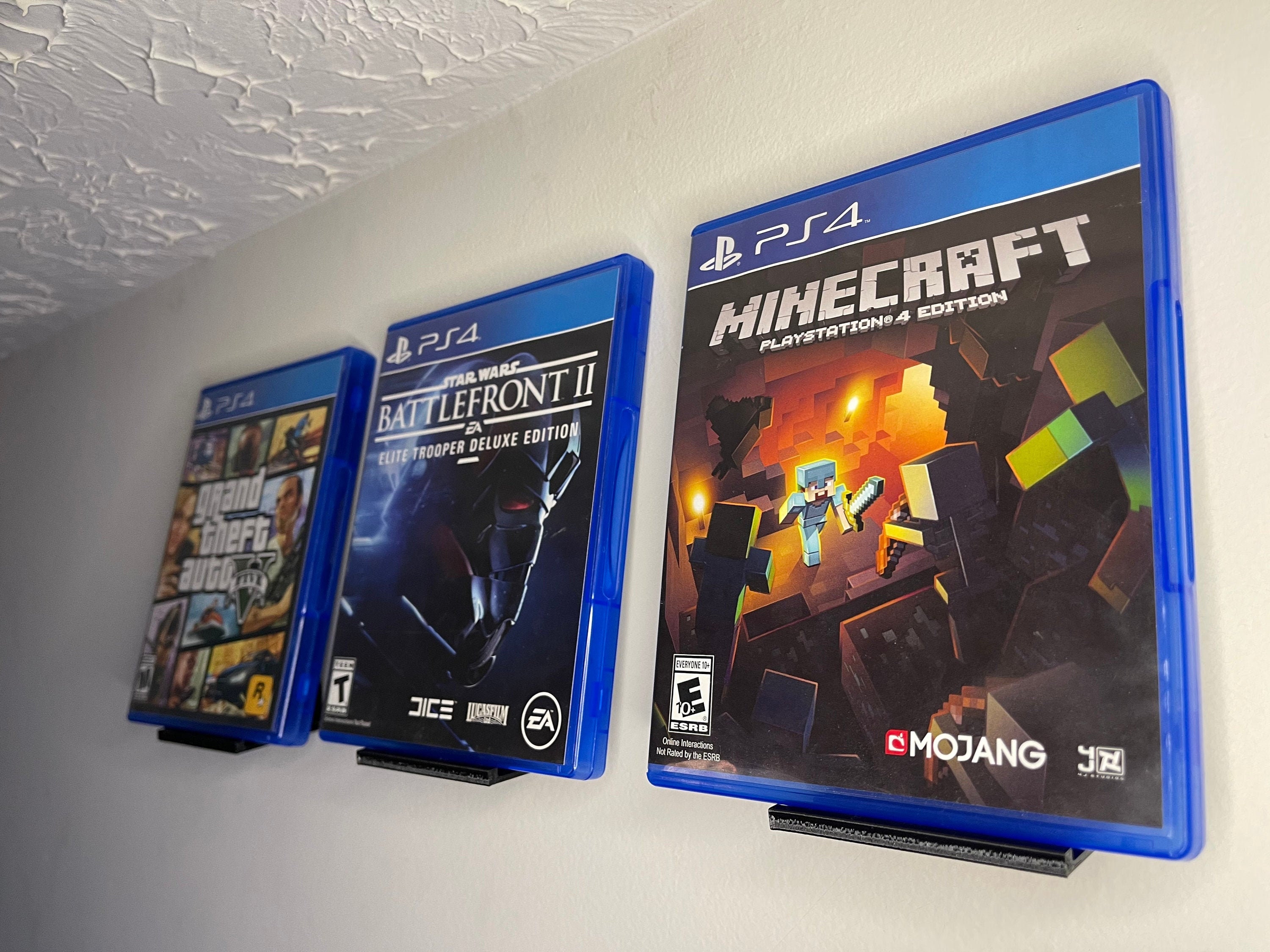 5pack of Video Game and CD Case Wall Displays - Etsy