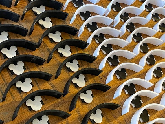Decorated Mickey Ear Wall Displays 5 10 Or 20 Packs Etsy