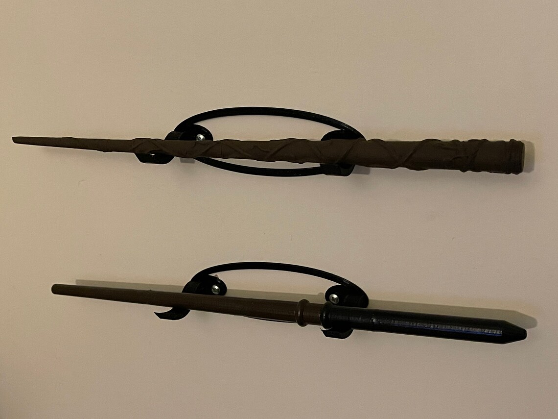 Wand Wall Mount X2pack 3D Printed Item - Etsy