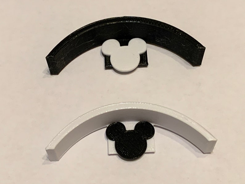 Decorated Mickey Ear Wall Displays 5 10 or 20 packs | Etsy