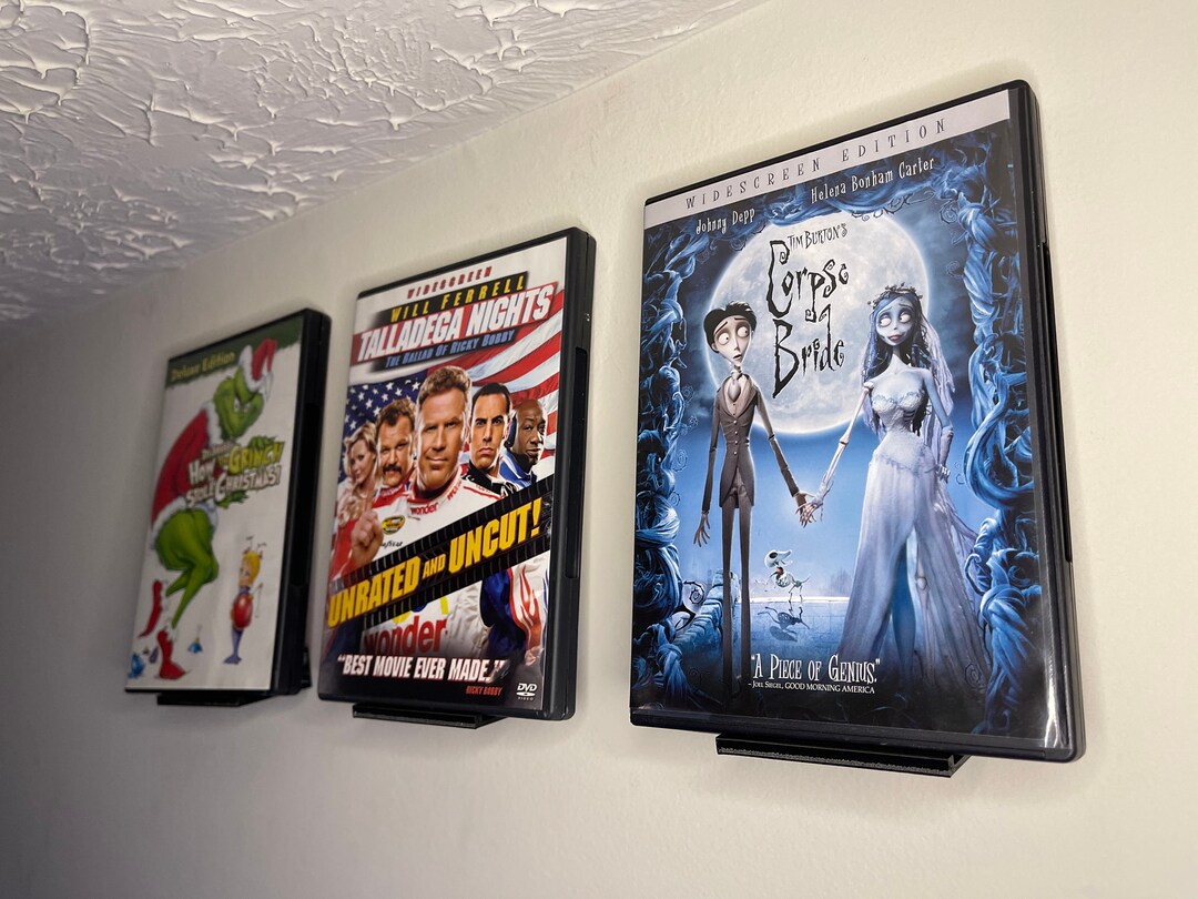 5pack of Dvd Wall Displays - Etsy