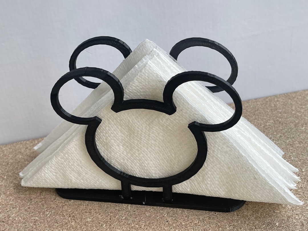 Mickey Mouse Themed Napkin Holder 3D Printed - Etsy
