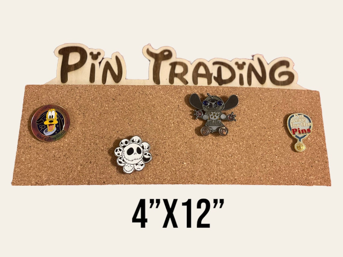 Pin Trading Castle Peeking Mickey & Minnie Cork Board Pin - Etsy