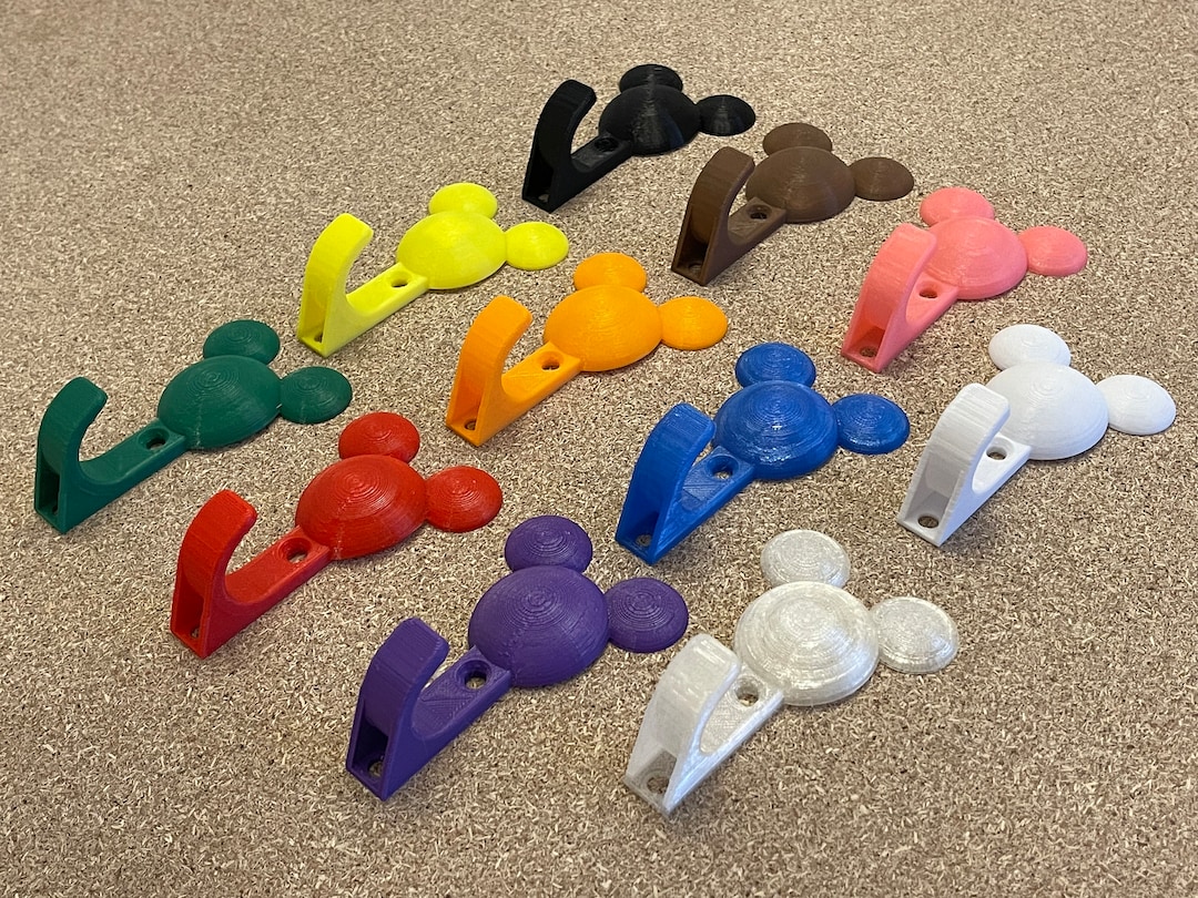 Mickey Mouse Themed Wall Hook - Etsy