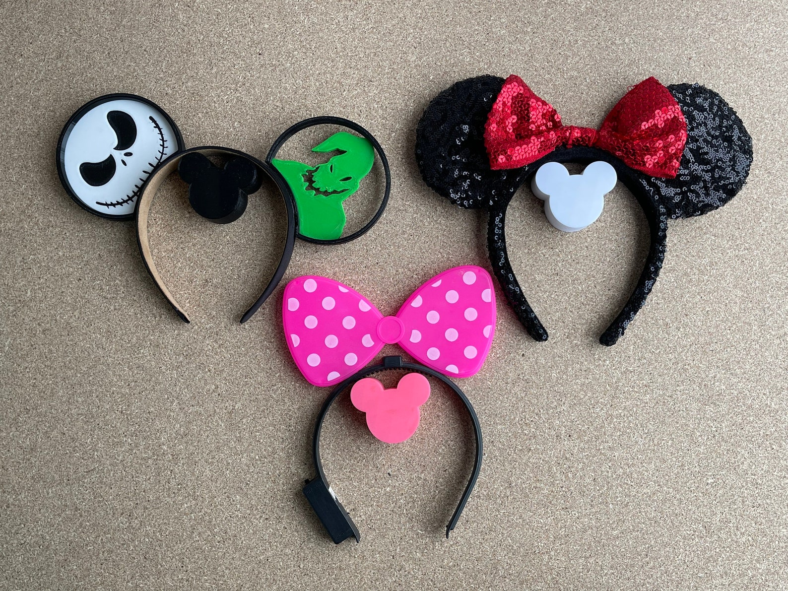 Mickey Themed Ear Display Wall Mount - Etsy
