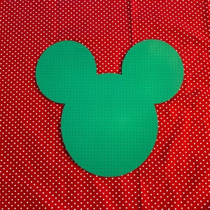 Mickey Shaped Corkless Pin Board Pin Trading Pin Collection With Frame ...