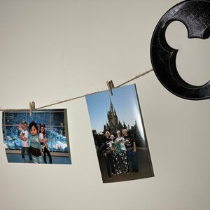 Mickey Mouse Themed Hanging Photo Display - Etsy