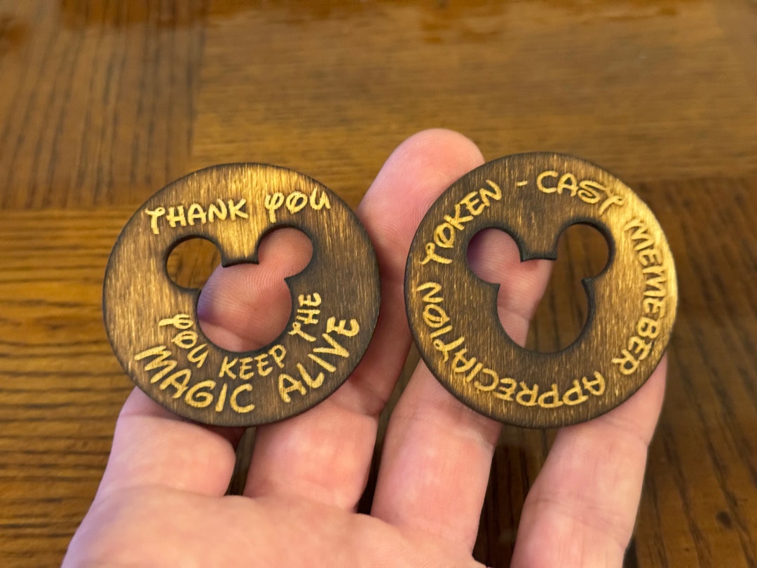 Disney Cast Member Appreciation Token thank You for Keeping the Magic ...
