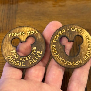 Disney Cast Member Appreciation Token thank You for Keeping the Magic ...