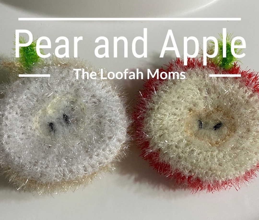 A Set 0f 2 Fruits Scrubbies/ Eco-friendly Scrubby/ Fancy - Etsy