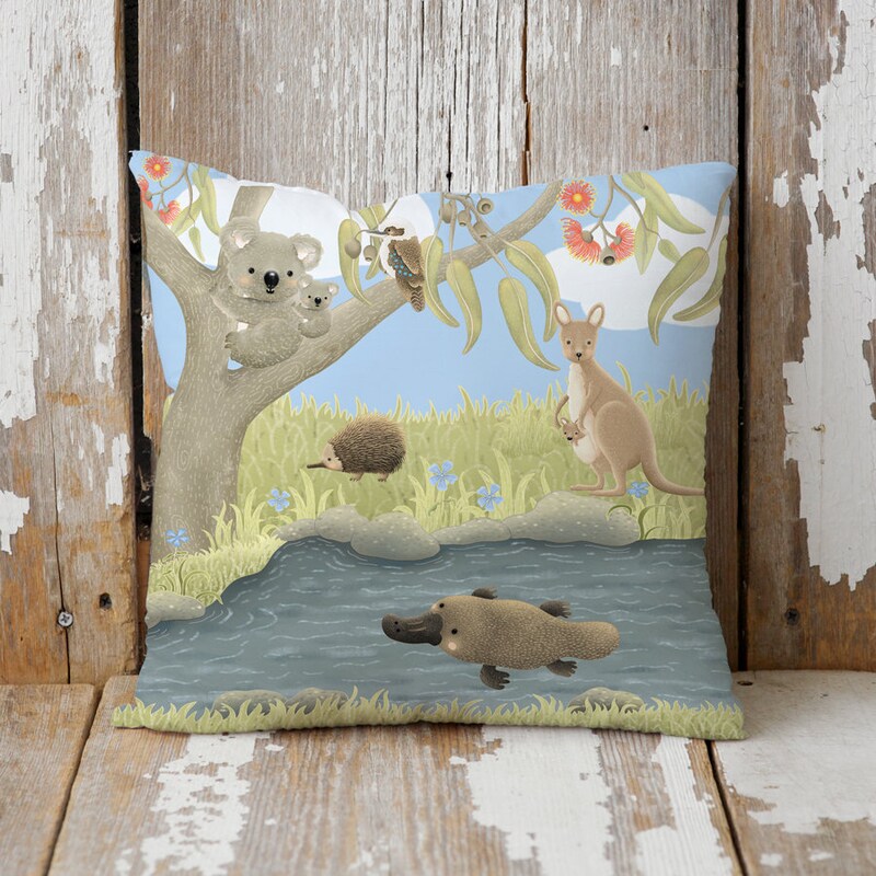Animal Cushion - Etsy Australia
