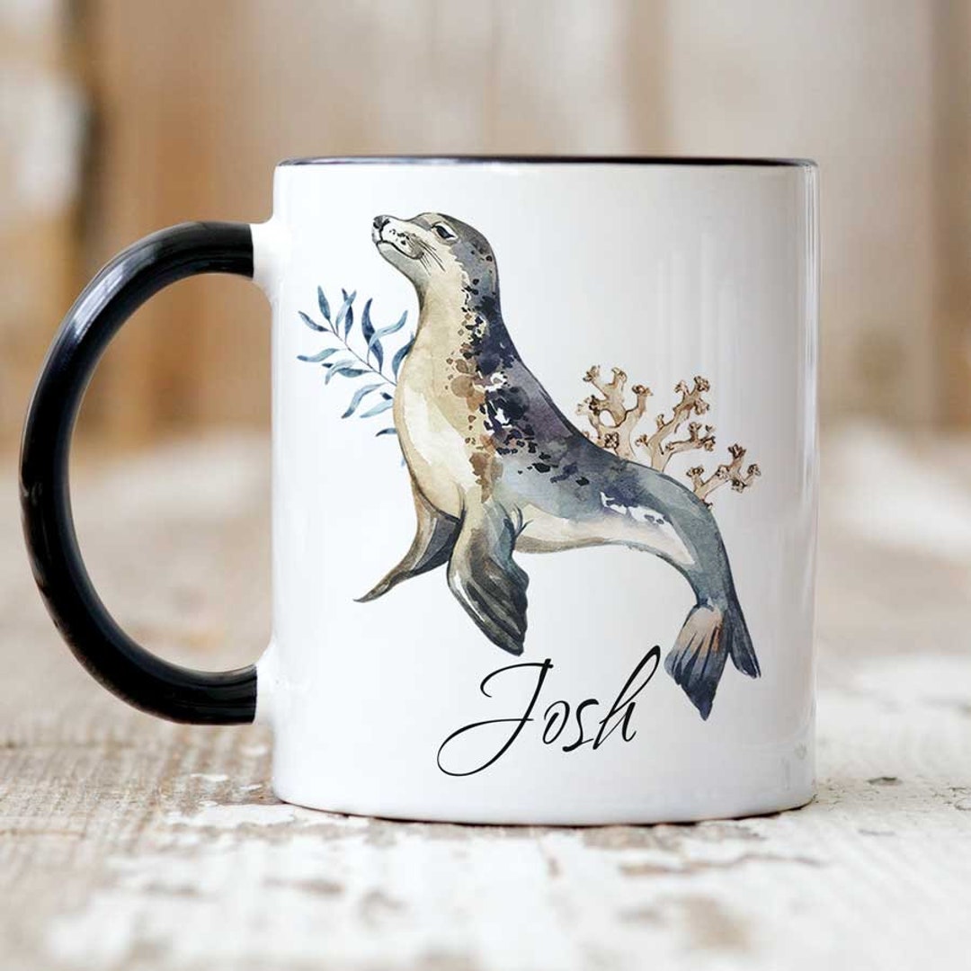 Personalised Seal Mug, Seal Mug for Seal Lovers - Etsy Australia