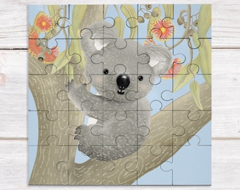 Koala Jigsaw Puzzle - Etsy