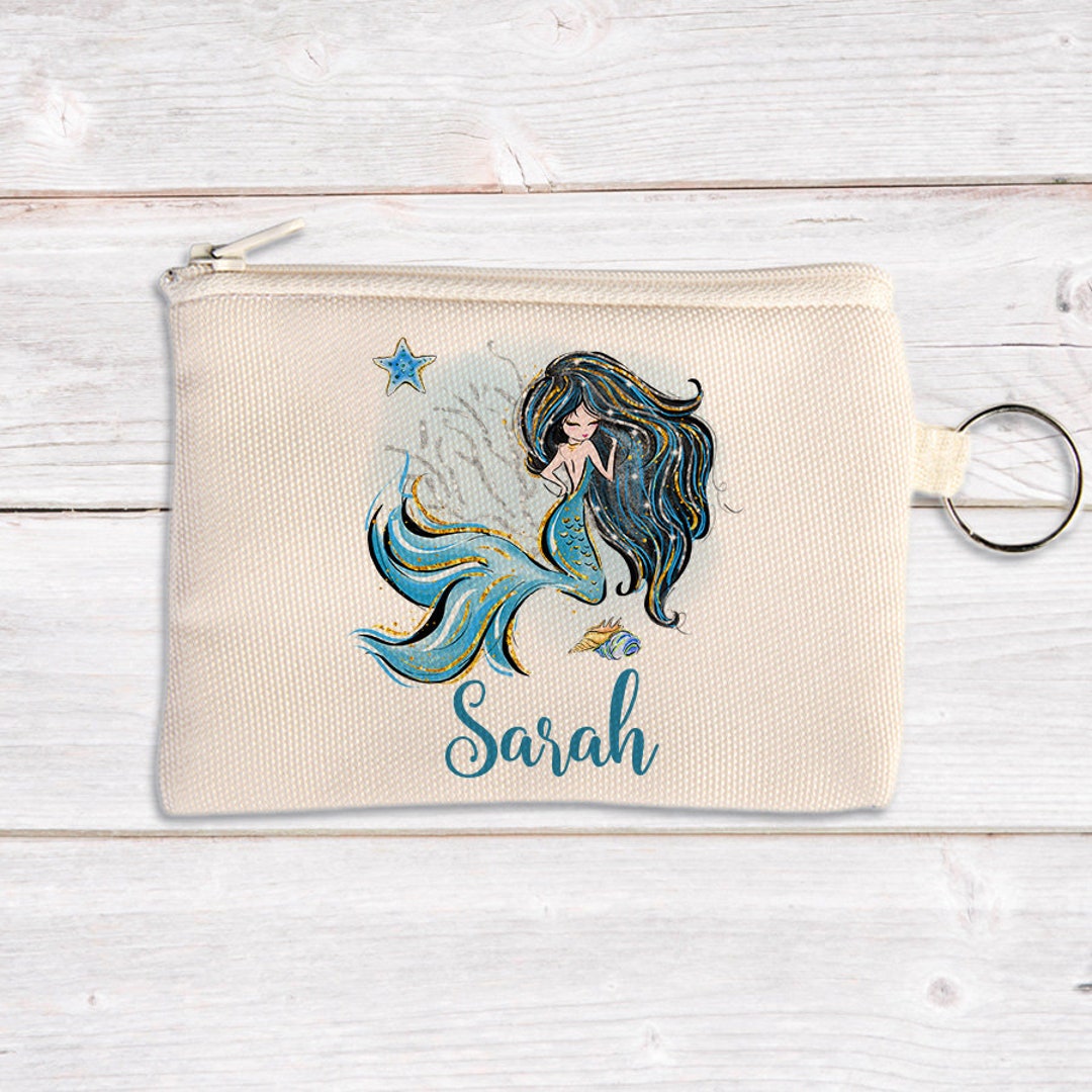 Personalised Coin Pouch - Mermaid Coin Purse - Etsy