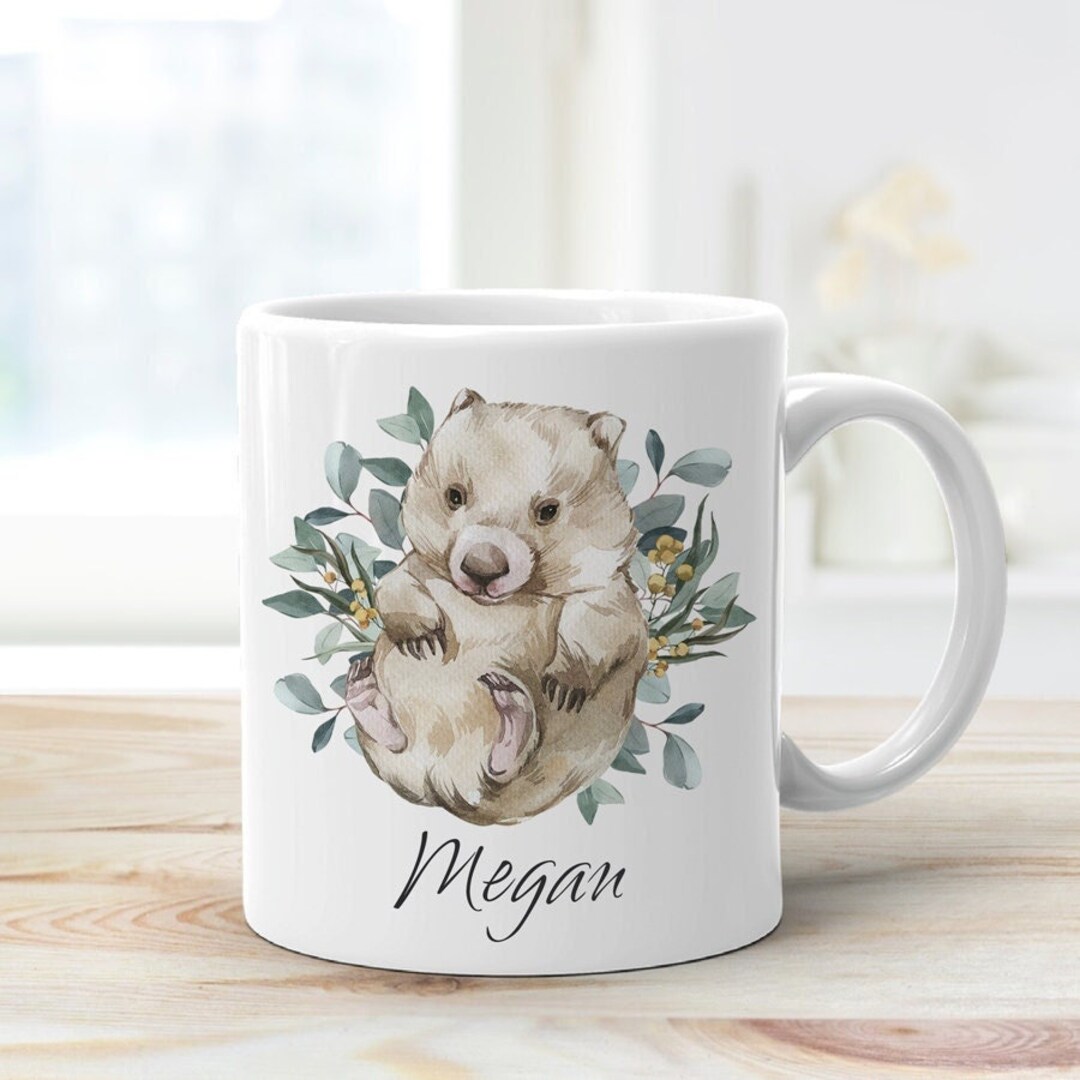 Personalised Wombat Coffee Mug, Wombat Mug for Wombat Lovers ...
