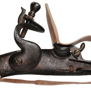 Reproduction 18th & 19th Century Musket and Fowler Leather Hammer Stall ...