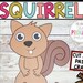 Fall Name Craft | Squirrel Craft | Name Craft | Fall Craft - Etsy