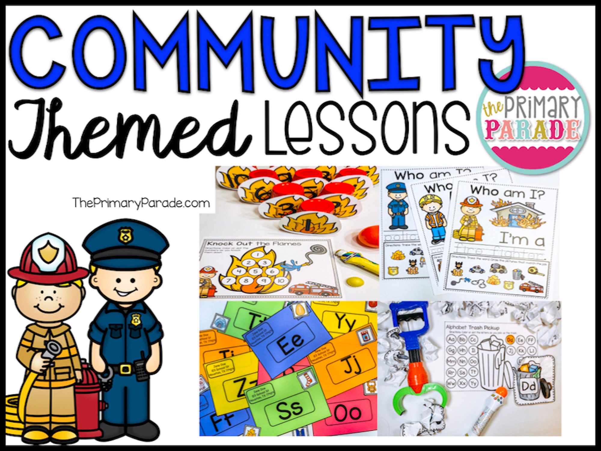 Preschool Community Helpers Theme - Etsy