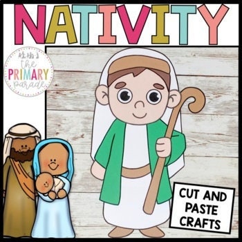 Joseph Craft Nativity Craft Jesus Christmas Craft - Etsy