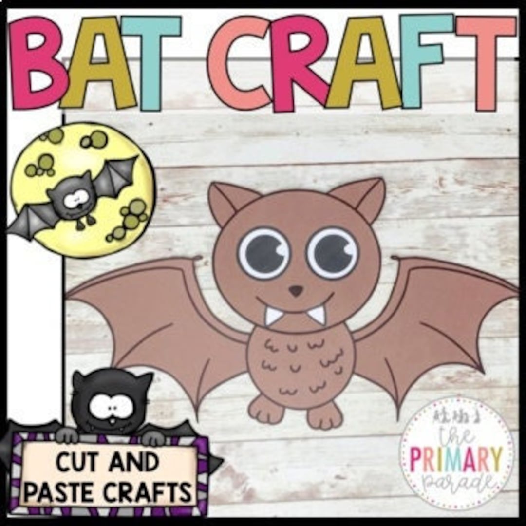 Bat Craft | Halloween Crafts | Fall Crafts | All About Bats - Etsy