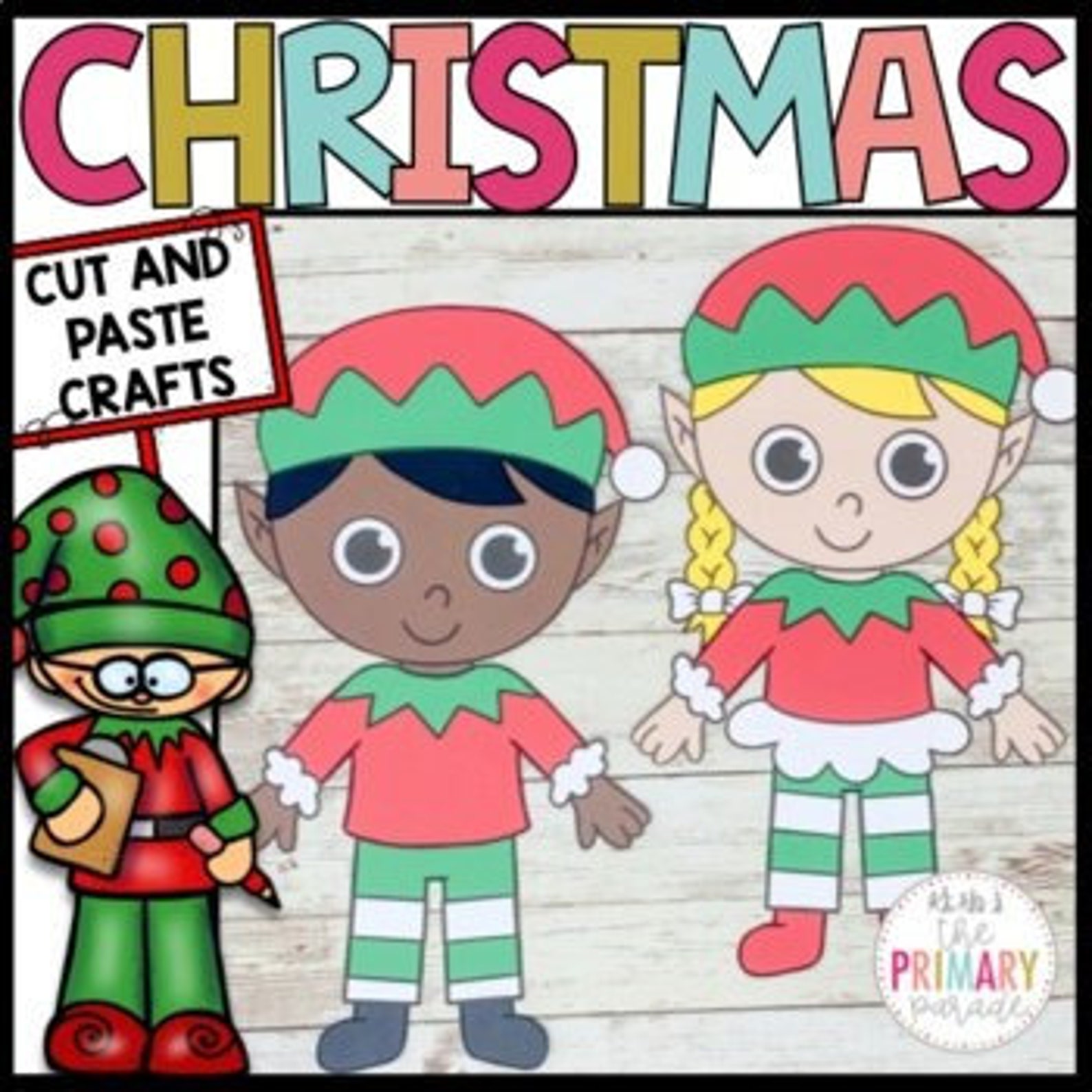 Elf Craft | Christmas Craft | Elf Activities - Etsy