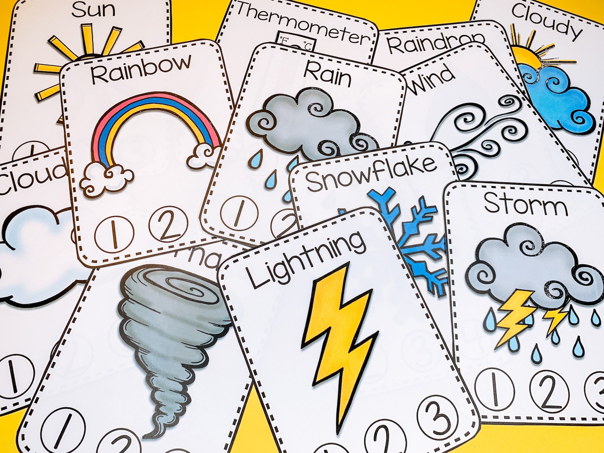 Preschool Weather Activities - Etsy