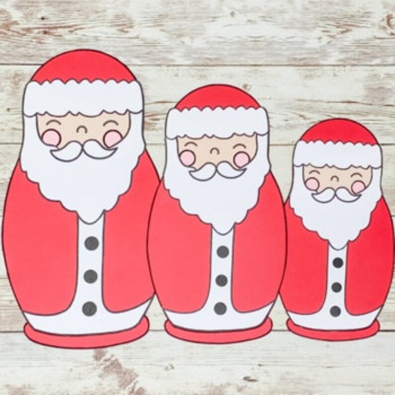 Matryoshka Doll Craft | Christmas Around the World | Holidays Around ...