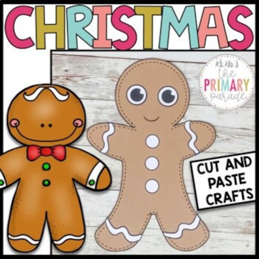 Gingerbread Man Craft | Christmas Crafts and Activities | Winter ...
