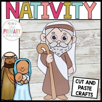 Nativity Craft | Shepherd Craft | Jesus | Christmas Craft - Etsy