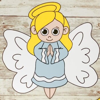 Angel Craft | Nativity Craft | Jesus | Christmas Craft | Winter Holiday ...