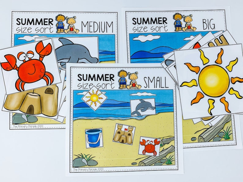 Preschool Summer Activities - Etsy