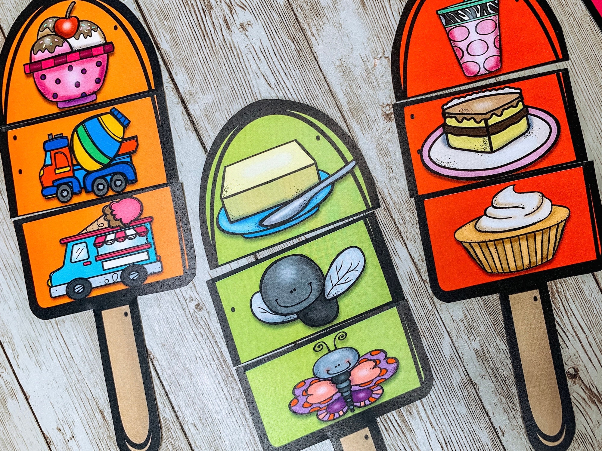 Ice Cream Theme Activities - Etsy