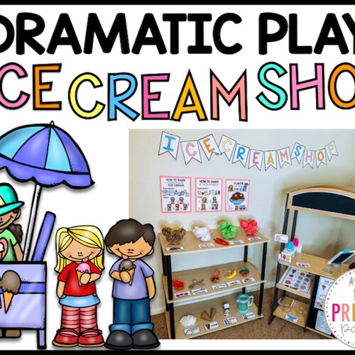 Dramatic Play Smoothie Shop Math Literacy Center - Etsy