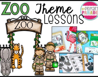 Zoo Theme Printable Preschool Lesson Plans Printable Activities and ...